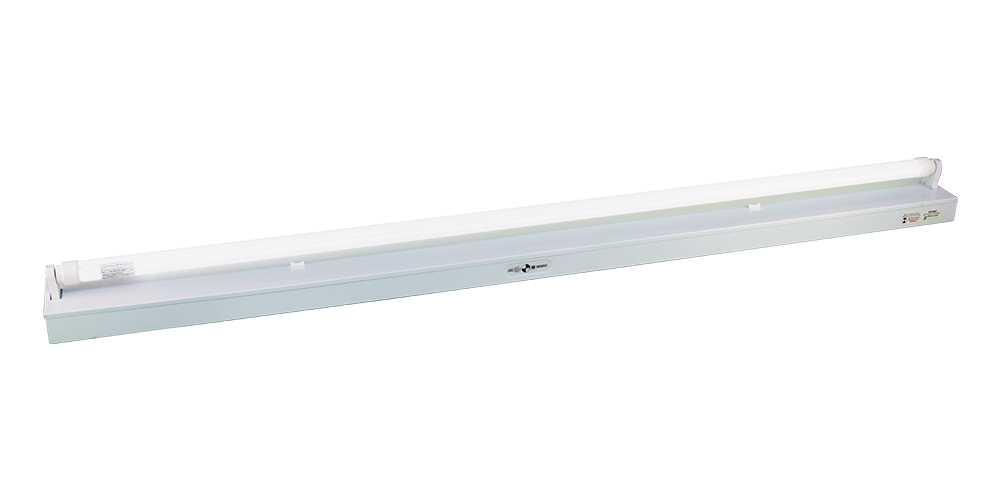 LED 4FT Single Emergency Batten Bare - EzyFit Exit Emergency Lighting